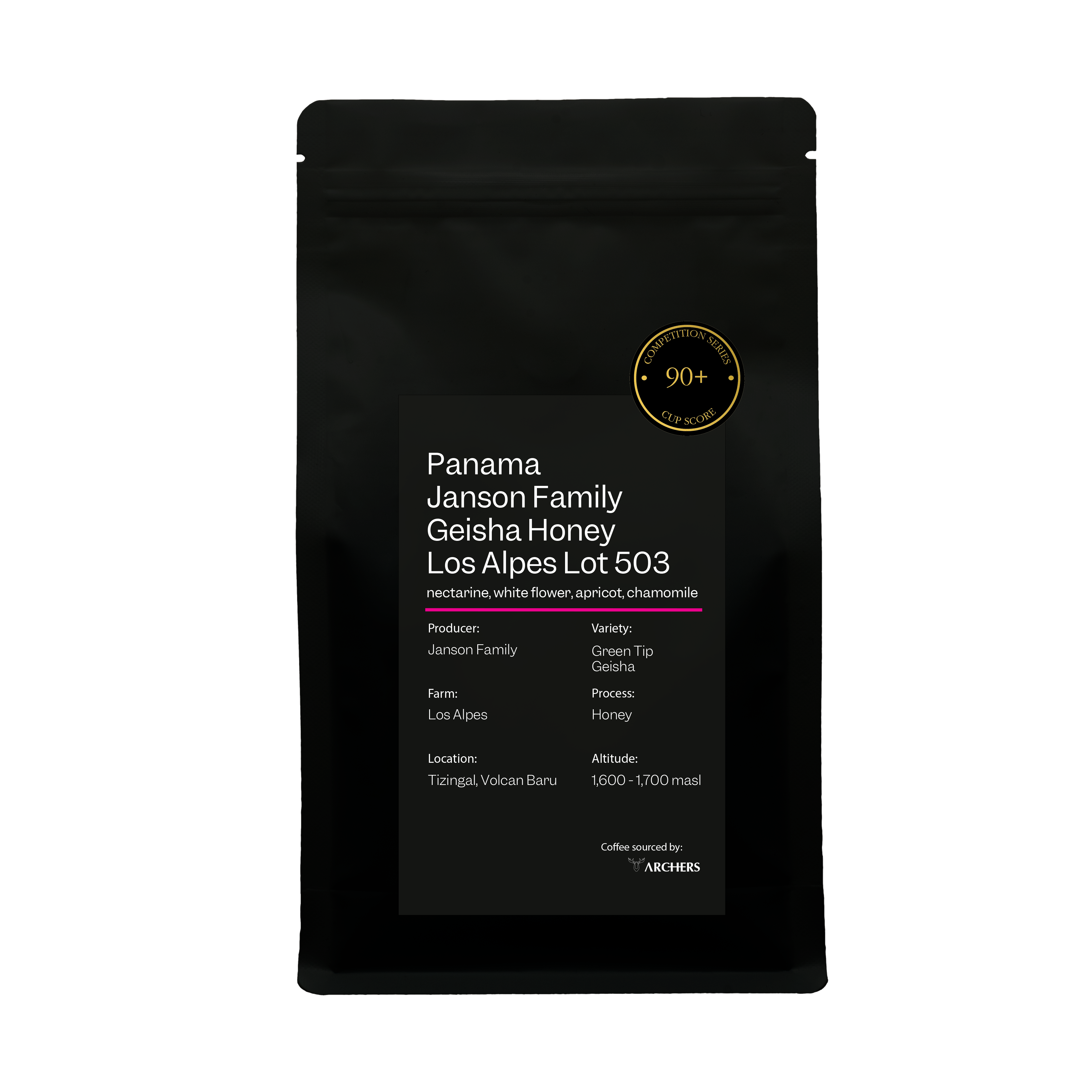 Panama - Janson Geisha Los Alpes Lot 503 Honey | Archers Coffee