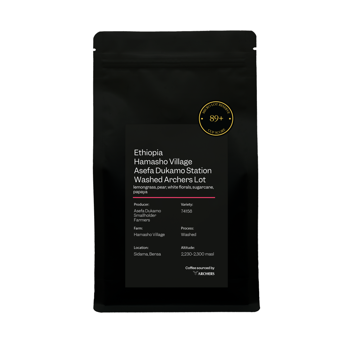 Ethiopia - Hamasho Village Asefa Dukamo Station Washed Archers Lot ...